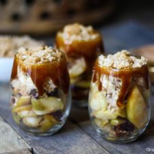 Caramel Apple Parfaits - Savory Lotus